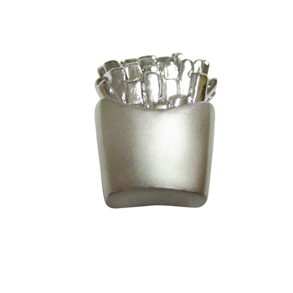 Kiola Designs | Other | Silver Toned French Fry Magnet | Poshmark